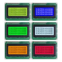 China European 1604A LCD Display Module 16x04 Dot Matrix Character Screen 87x60x13mm COB ST7066U for sale