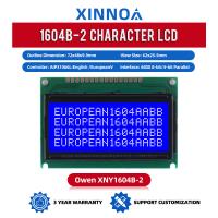 China European 1604B-2 16x04 Character LCD Screen Module COB 72x48x9.9mm Industrial Display for sale