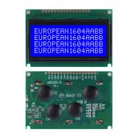 China European 1604B-2 16x04 Character LCD Screen Module COB 72x48x9.9mm Industrial Display for sale