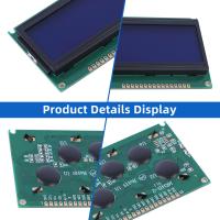 China European 1604B-2 16x04 Character LCD Screen Module COB 72x48x9.9mm Industrial Display for sale