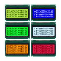 China European 1604B-2 16x04 Character LCD Module ST7066U 72x48x9.9mm COB Customizable for sale