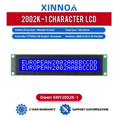 China European 2002K-1 ST7066U COB LCD Display Module 180x40x14.5mm Customizable for sale