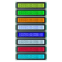 China European 2002K-2 ST7066U 20x02 Character LCD Display 180x40x14.5mm COB Blue Film White Letters for sale