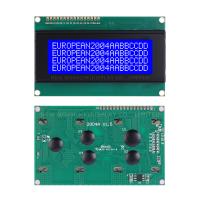 China European 2004A 3.3V Character LCD Module 20x4 COB Display with Blue Film White Letters 98x60x13.1mm for sale
