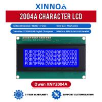 China European 2004A 20x4 Character LCD Display Module ST7066U 5V 3.3V COB Blue White for sale