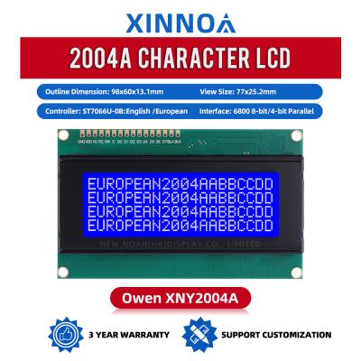 China European 2004A 20x4 Character LCD Display Module ST7066U 5V 3.3V COB Blue White for sale
