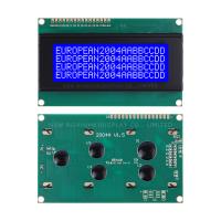 China European 2004A 20x4 Character LCD Display Module ST7066U 5V 3.3V COB Blue White for sale