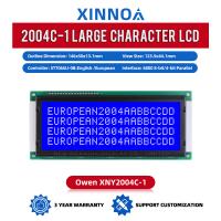 China European 2004C-1 20x4 Large Character LCD Module ST7066U 146x50x13.1mm COB for sale