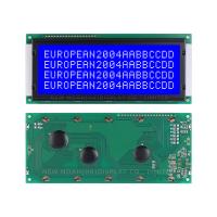 China European 2004C-1 20x4 Large Character LCD Module ST7066U 146x50x13.1mm COB for sale