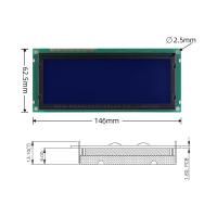 China European 2004C-3 20x4 LCM LCD Display Module 146x62.5mm ST7066U 18PIN COB for sale