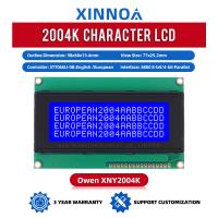 China European 2004K 20x4 Character LCD Display Module ST7066U I2C Adapter 98x60mm for sale