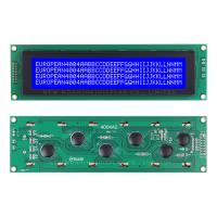 China European Blue Film White Letters 4004A2 LED LCD Module Interface Module Display Screen for sale