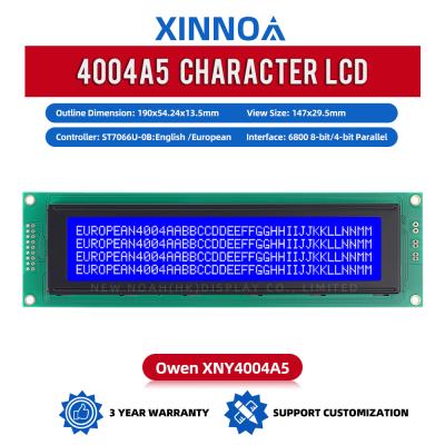 China European 4004A5 LCM Parallel Port Display Screen 40x04 COB 190x54mm for sale