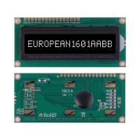 China European 1601A Character LCD Screen ST7066 80x36mm 1.5 Inches COB Black Film Display for sale