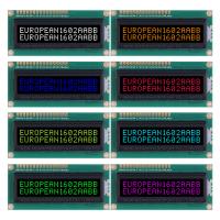 China European 1602A 3.3V Black Film LCD Display Module 80x36mm ST7066U COB for sale
