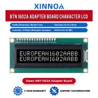 China European 1602A IIC Adapter Board COB LCD Module 80x36mm ST7066U Character Display for sale