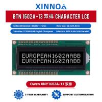 China European BTN Black Film 1602A-13 LCD Display Screen Quality Assurance Dual Row Interface Module for sale