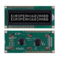 China European BTN Black Film 1602A-13 LCD Display Screen Quality Assurance Dual Row Interface Module for sale