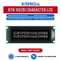 China European BTN Black Film 1602B1  Character LCD Screen Interface Double Row Interface Module for sale