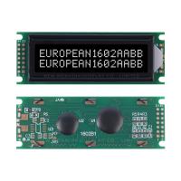 China European BTN Black Film 1602B1  Character LCD Screen Interface Double Row Interface Module for sale