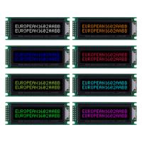 China European BTN Black Film 1602B1  Character LCD Screen Interface Double Row Interface Module for sale