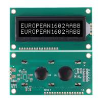 China European 1602C2 16x02 Character LCD Display Module ST7066U Controller 84x44x13mm for sale