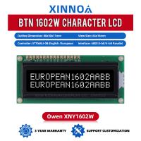 China European 1602W 16x02 LCD Display Module 80x30mm ST7066U COB Black Film for sale
