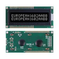 China European 1602W-6 2x16 Character LCD Display Module 80x36mm COB AIP31066L for sale