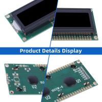 China European 1602W-6 2x16 Character LCD Display Module 80x36mm COB AIP31066L for sale