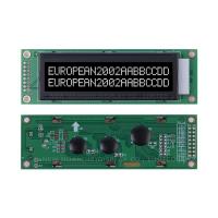 China European BTN Black Film 2002A Multi Language Optional ST7066U High Brightness Character Screen for sale