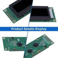 China European BTN Black Film 2002A Multi Language Optional ST7066U High Brightness Character Screen for sale