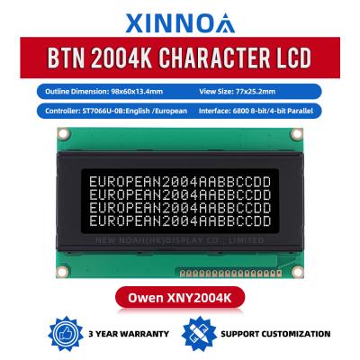 China European BTN Black Film 2004K Wide Angle Intelligent Electronic LCD Module for sale