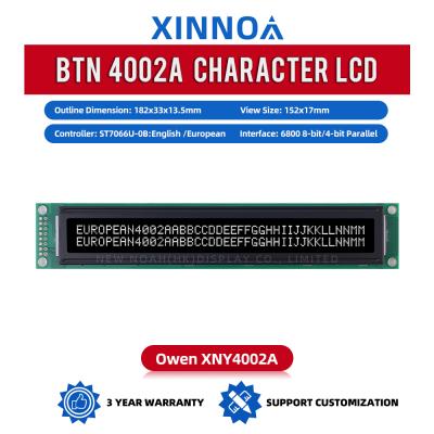 China European BTN Black Film 4002A LCM Module COB Monochrome Screen for sale