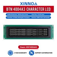 China European BTN Black Film 4004A3 18PIN LCM Parallel Port ST7066U Character LCD Screen 190x54mm for sale