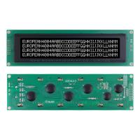 China European BTN Black Film 4004A3 18PIN LCM Parallel Port ST7066U Character LCD Screen 190x54mm for sale