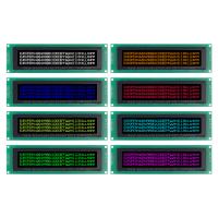 China European BTN Black Film 4004A5 LCD Display Module LED Backlit Character Screen ST7066U for sale