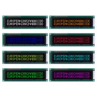 China European 2002B DFSTN Black Film LCD Display Module 186.4x43.25mm ST7066U Controller for sale
