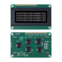 China European DFSTN Black Film 2004D Character LCD Module Single Row Interface Module for sale