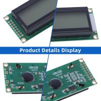 China European 0802B 3.3V LCD Module 58x31.87mm COB Display with ST7066 Controller for sale