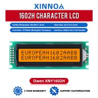 China European Gray Film 1602H LCM LCD Module 2x16 Monochrome ST7066U 14PIN 85x30x11.3mm for sale