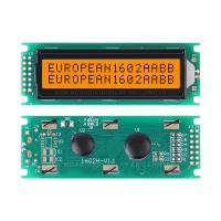 China European Gray Film 1602H LCM LCD Module 2x16 Monochrome ST7066U 14PIN 85x30x11.3mm for sale