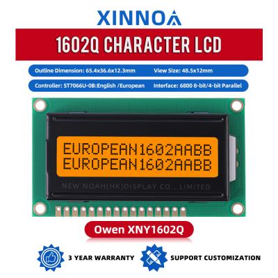 China European 1602Q ST7066U Character LCD Module Display 65.4x36.6mm COB 16x2 for sale