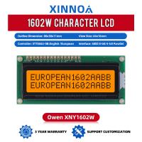 China European 1602W 80x30mm COB LCD Module ST7066U High Brightness 16x02 Display for sale