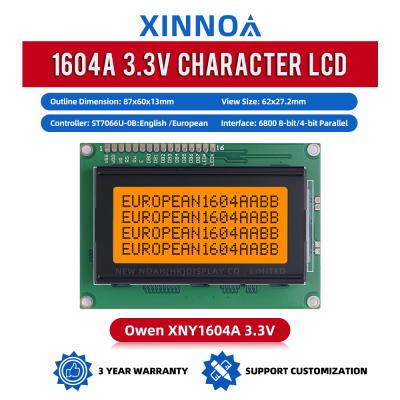 China European 1604A 3.3V COB LCD Display Module 87x60mm ST7066U Controller 16x04 Characters for sale