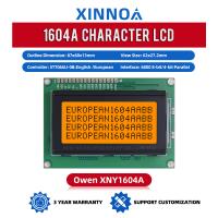 China European 1604A LCD Display Module 16x04 Dot Matrix Character Screen 87x60x13mm COB ST7066U for sale