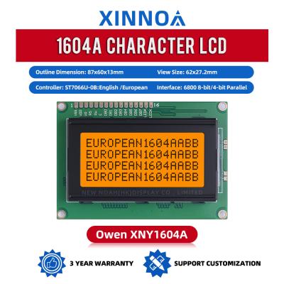 China European 1604A LCD Display Module 16x04 Dot Matrix Character Screen 87x60x13mm COB ST7066U for sale