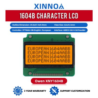China European 1604B Character LCD Screen 16x04 ST7066 Controller 69.8x57.4mm COB for sale