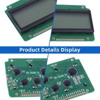 China European 1604B Character LCD Screen 16x04 ST7066 Controller 69.8x57.4mm COB for sale