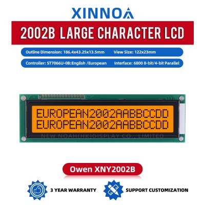China European 2002B ST7066U LCD Display Module 186.4x43.25mm Dual Row Character Screen for sale