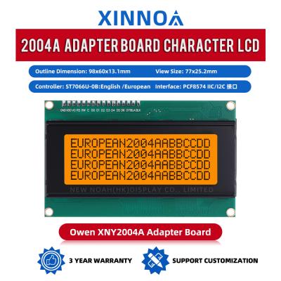 China European 2004A IIC Adapter Board 98x60x13.1mm COB LCD Display 20x04 Characters for sale